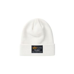 Alpha Industries Skimütze »Crew Beanie« jet stream white