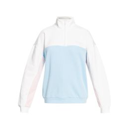 Roxy Sweatshirt &raquo;Keep On Moving&laquo; blau M M Stoff:...