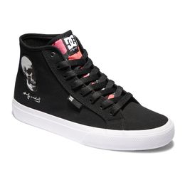 DC Shoes Sneaker »Andy Warhol Manual Hi« Black/White/Red 11(44,5) 11(44,5) Obermaterial: Wildlederobermaterial mit...
