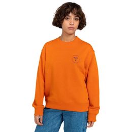 Element Sweatshirt &raquo;Face&laquo; Burnt Orange M M Stoff: Mischgewebe aus Baumwolle und...