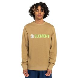 Element Sweatshirt &raquo;Blazin&laquo; Khaki XL XL Stoff: Mischgewebe aus Baumwolle und...