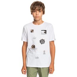 Quiksilver T-Shirt »Surf Legends« White 14 14 Ärmel: kurzärmlig