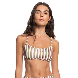 Quiksilver Triangel-Bikini-Top »The New Geo« Calliste Gr Swim Geo Stripes S - Cup B Cup B S Stoff: Jersey-Mischgewebe aus Polyamid und...