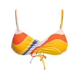 Roxy Bandeau-Bikini-Top »Palm Cruz« Tiger Cruz L - Cup B Cup B L Umweltbewusstes Material: Weiches,...