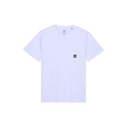 Element T-Shirt »Icon Label Pocket« Optic White XS XS Conscious by Nature: Baumwolle