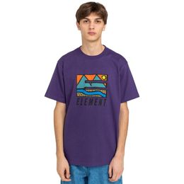 Element T-Shirt »Trekka« Grape M M Umweltfreundliches Material: Jersey-Stoff...