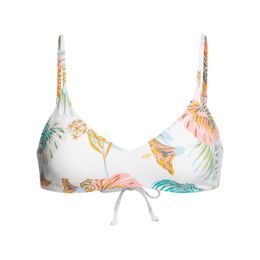 Roxy Triangel-Bikini-Top »Into the Sun Athletic Triangle« Bright White S Lilac XXL - Cup B Cup B XXL Stoff: Weicher, ,...