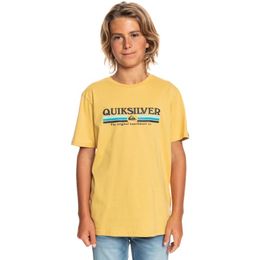 Quiksilver T-Shirt »Lined Up« Rattan 8(125-130cm) 8(125-130cm) Ärmel: kurzärmlig