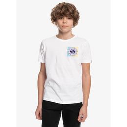 Quiksilver T-Shirt »Shadow Groove« White 16(165-172cm) 16(165-172cm) Stoff: Leichter Baumwolljersey