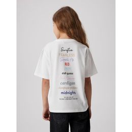 name it T-Shirt »NKFFERN TSWIFT SS NREG TOP SKY« CELEBRITY ICONS mit Taylor Swift Frontdruck Bright White 146 (152) 146 (152) Shirt von name it für...