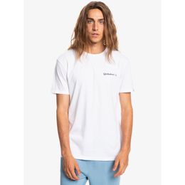 Quiksilver T-Shirt »Resin Tint« White M M Ärmel: kurzärmlig