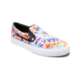 DC Shoes Sneaker »Manual« Primary Tie Dye 6,5(38,5) 6,5(38,5) Design mit Spezial-Canvasobermaterial