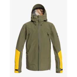 Quiksilver Snowboardjacke »Hiking Path« braun XL XL 15K Quiksilver DryFlight Technologie für echte...