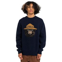 Element Strickpullover »Smokey Bear x « Eclipse Navy M M Umweltfreundliches Material: ...