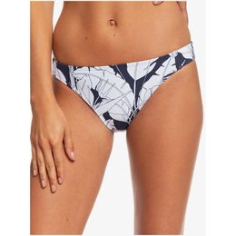 Roxy Bikini-Hose »Printed Beach Classics« Mood Indigo Flying Flowers S L - US-Größen US-Größen L Stoff: weicher, widerstandsfähiger...