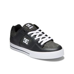 DC Shoes Sneaker »Pure Se Sn« Black Destroy Wash 11,5(45) 11,5(45) Kunstleder-, Nubukleder-, Wildlederobermaterial