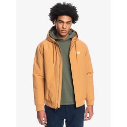 Quiksilver Outdoorjacke »Classik Quilted« mit Kapuze Brown Sugar L L Material: Stoff aus Baumwolle und Nylon