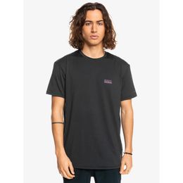 Quiksilver T-Shirt »Training« Black Heather S S Stoff: Stretchstoff