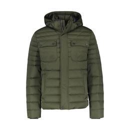 Lerros Steppjacke mit Kapuze warm gefüttert und wasserabweisend olive M M Gestepptes Fieldjacket von Lerros