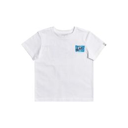 Quiksilver T-Shirt »Twisted« White 4(101-108cm) 4(101-108cm) Stoff: leichter Baumwoll-Jersey [160 g/m2]