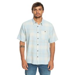 Quiksilver Kurzarmhemd »Shadow Light Check« Celestial Blue Shadow L - US-Größen US-Größen L Material: Garngefärbtes Mischgewebe aus...
