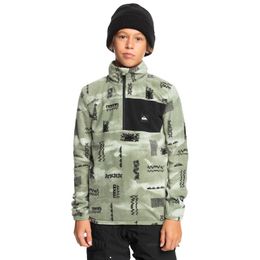 Quiksilver Sweatshirt &raquo;Aker&laquo; Shadow Checks Desert Sage 16(165-172cm) 16(165-172cm) Material: Microfleece aus 100 % recyceltem...