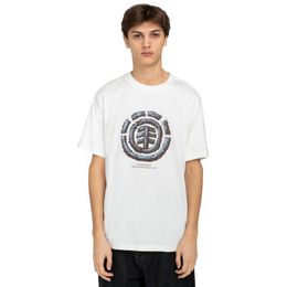 Element T-Shirt »Wooden Tree Logo« Egret L L Umweltfreundliches Material: Jersey-Stoff...