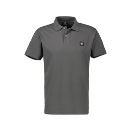 Lerros Poloshirt mit Logo Stickerei basalt grey XL XL Polo Shirt von Lerros