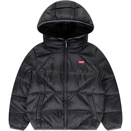 Levi's® kids LEVI'S KIDS Steppjacke »LVB SHERPA LINED PUFFER JKT« mit Kapuze Winterjacke for BOYS mit Kapuze BLACK 8 (128) 8 (128) Jacke von Levi's Kids for Boys