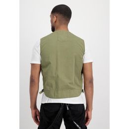 Alpha Industries Funktionsweste »Military Vest« olive 3XL 3XL 2 Innentaschen mit Druckknopf