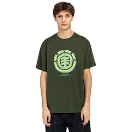 Element T-Shirt »Wooden Tree Logo« Forest Night L L Umweltfreundliches Material: Jersey-Stoff...