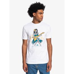 Quiksilver T-Shirt »Hot Motion« White XXL XXL Stoff: Leichter Baumwolljersey