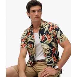 Superdry Herren Hemd mit Hawaii-print Marineblau - Gr&ouml;&szlig;e: S 1041009000215F7V001