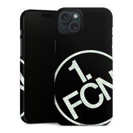 DeinDesign iPhone 15 Plus Handy Premium Case Smartphone Handyh&uuml;lle Schutzh&uuml;lle matt Logo 1. Fcn 1. Fc N&uuml;rnberg Premium Case