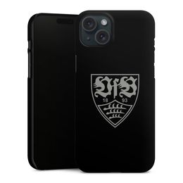 DeinDesign iPhone 15 Plus Handy Premium Case Smartphone Handyh&uuml;lle Schutzh&uuml;lle matt Official Licensed Product Vfb Stuttgart Logo Premium Case