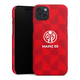 DeinDesign iPhone 15 Plus Handy Premium Case Smartphone Handyh&uuml;lle Schutzh&uuml;lle matt Mainz 05 Official Licensed Product Merchandise Premium Case