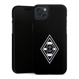 DeinDesign iPhone 15 Plus Handy Premium Case Smartphone Handyh&uuml;lle Schutzh&uuml;lle matt Borussia M&ouml;nchengladbach Gladbach Coat Of Arms Premium Case