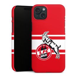 DeinDesign iPhone 15 Plus Handy Premium Case Smartphone Handyh&uuml;lle Schutzh&uuml;lle matt Official Licensed Product Coat Of Arms 1. Fc K&ouml;ln Premium Case