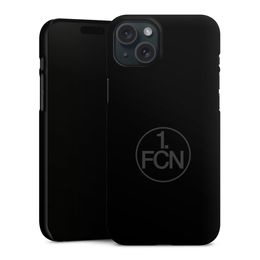 DeinDesign iPhone 15 Plus Handy Premium Case Smartphone Handyh&uuml;lle Schutzh&uuml;lle matt 1. Fcn 1. Fc N&uuml;rnberg Logo Premium Case