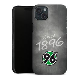 DeinDesign iPhone 15 Plus Handy Premium Case Smartphone Handyh&uuml;lle Schutzh&uuml;lle matt Hannover 96 H96 Official Licensed Product Premium Case