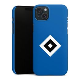 DeinDesign iPhone 15 Plus Handy Premium Case Smartphone Handyh&uuml;lle Schutzh&uuml;lle matt Logo Hsv Hamburger Sv Premium Case