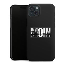 DeinDesign iPhone 15 Plus Handy Premium Case Smartphone Handyh&uuml;lle Schutzh&uuml;lle matt Hamburger Sv Hsv Official Licensed Product Premium Case