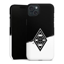 DeinDesign iPhone 15 Plus Handy Premium Case Smartphone Handyh&uuml;lle Schutzh&uuml;lle matt Bmg Borussia M&ouml;nchengladbach Gladbach Premium Case