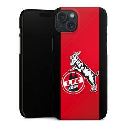DeinDesign iPhone 15 Plus Handy Premium Case Smartphone Handyh&uuml;lle Schutzh&uuml;lle matt 1. Fc K&ouml;ln Billy Goat Hennes Official Licensed Product Premium Case