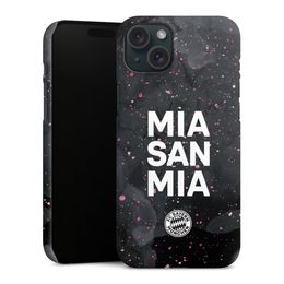 DeinDesign iPhone 15 Plus Handy Premium Case Smartphone Handyh&uuml;lle Schutzh&uuml;lle matt Mia San Mia Girl Style Fc Bayern M&uuml;nchen Premium Case