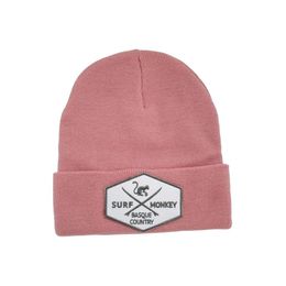 Surf Monkey Beanie male Pink size Onesize