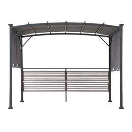 Sunjoy Stoff Whirlpool Pergola TITOV - 270cm x 300cm, grau
