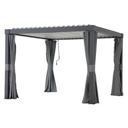 Sunjoy Vorhang für Matterhorn Multi Pergola 306cm x 306cm