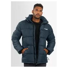 Winterjacke Arctic Seven "ASYetii", Herren, Gr. XL, blau (navy), Obermaterial: 100% Polyester; Innenseite: 100% Polyester; Futter: 100% Polyester, Jacken Winterjacke, mit hochwertigem Steppdesign
