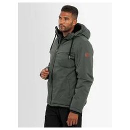 Winterjacke Alessandro Salvarini "ASLighty", Herren, Gr. XXL, grau (anthrazit), Obermaterial: 100% Polyester, Jacken Winterjacke, innen komplett mit warmem Teddyfell